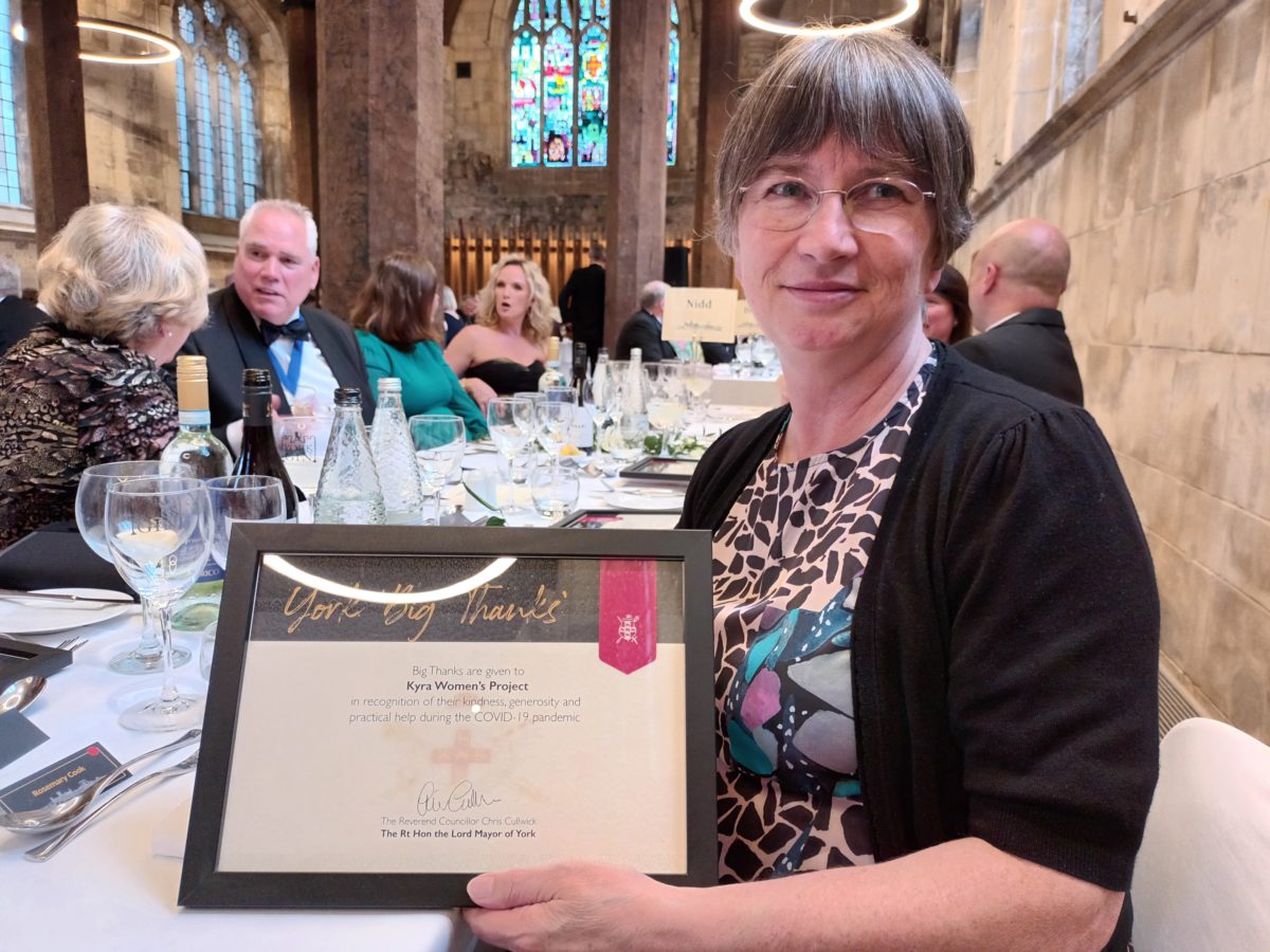 Kyra gets 'Big Thanks' from City – Kyra Women's Project